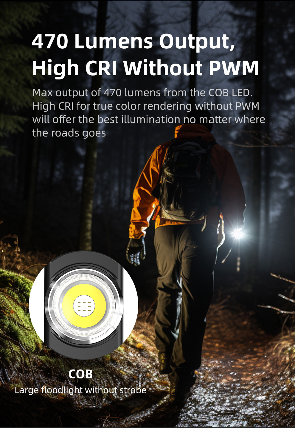 Magnetic Base and Dual Light Source EDC Flashlight-EDC-KLARUS